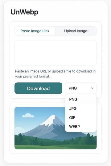 Convert Image URL to PNG Online